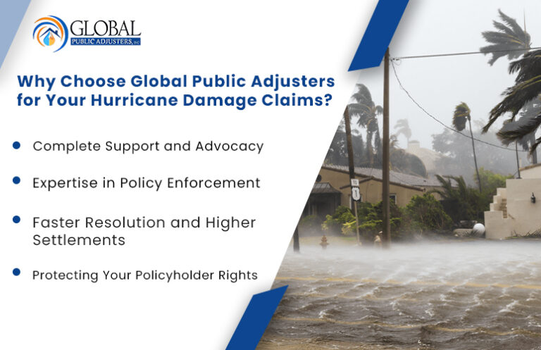 Hurricane Damage claims Orlando | Global Public Adjusters